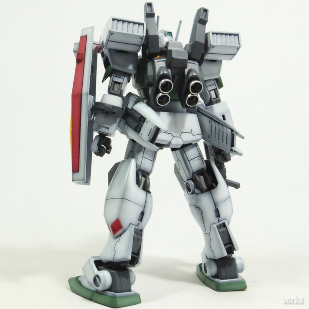 Custom Build: HGUC 1/144 GM III + G-Defenser