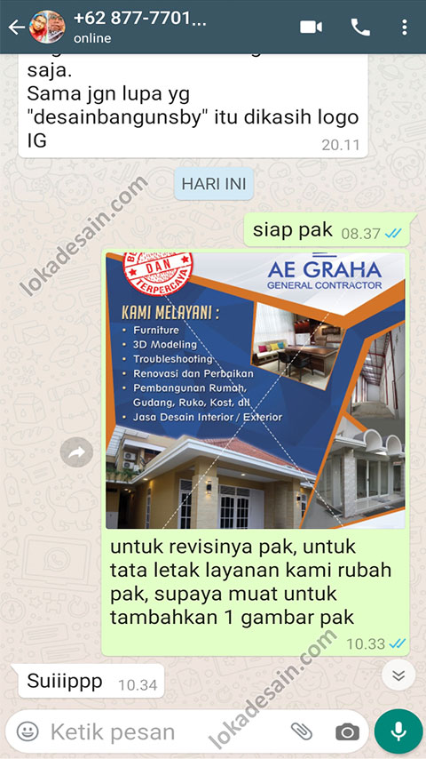 Jasa Desain Brosur, Leaflet, Flyer, Katalog dan Menu