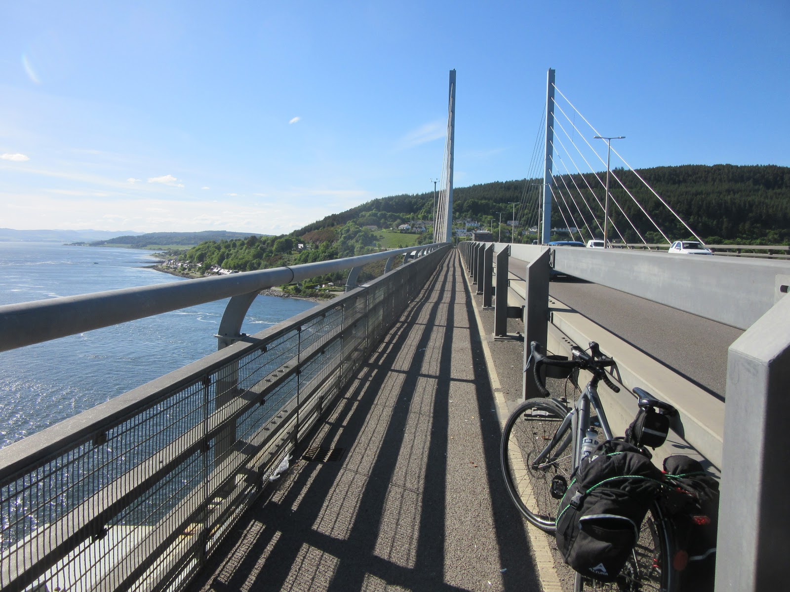 Kevin's LEJOG 2017: Day 12 - 31st May - Newtonmore to Conon Bridge