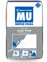 Supplier Bahan Bangunan: SEMEN INSTAN MU-270