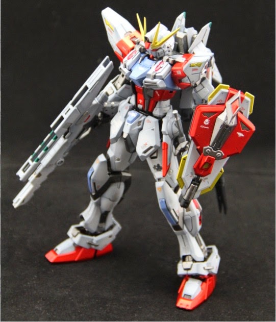 MG 1/100 Build Strike Gundam + Universe Booster + Homemade Backpack ...