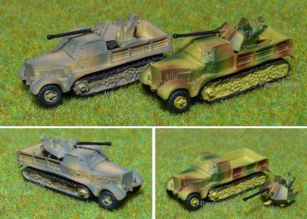 Kampfgruppe 1/144: 1/144 GAZ-AA & AAA & Sd.Kfz.7 Flak