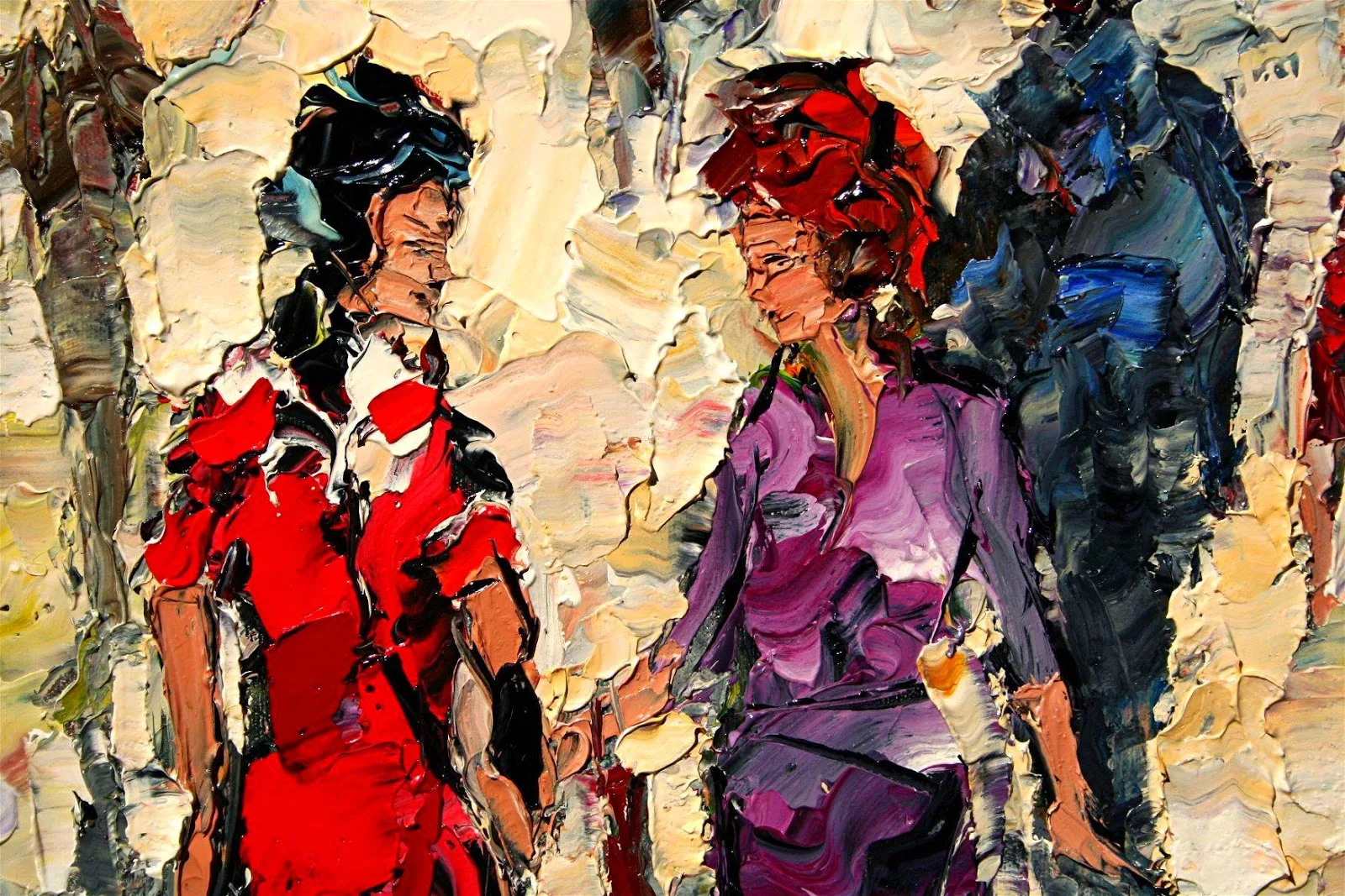 Andre Dluhos, 1940 ~ Abstract Palette Knife painter | Part. 2 | Tutt ...