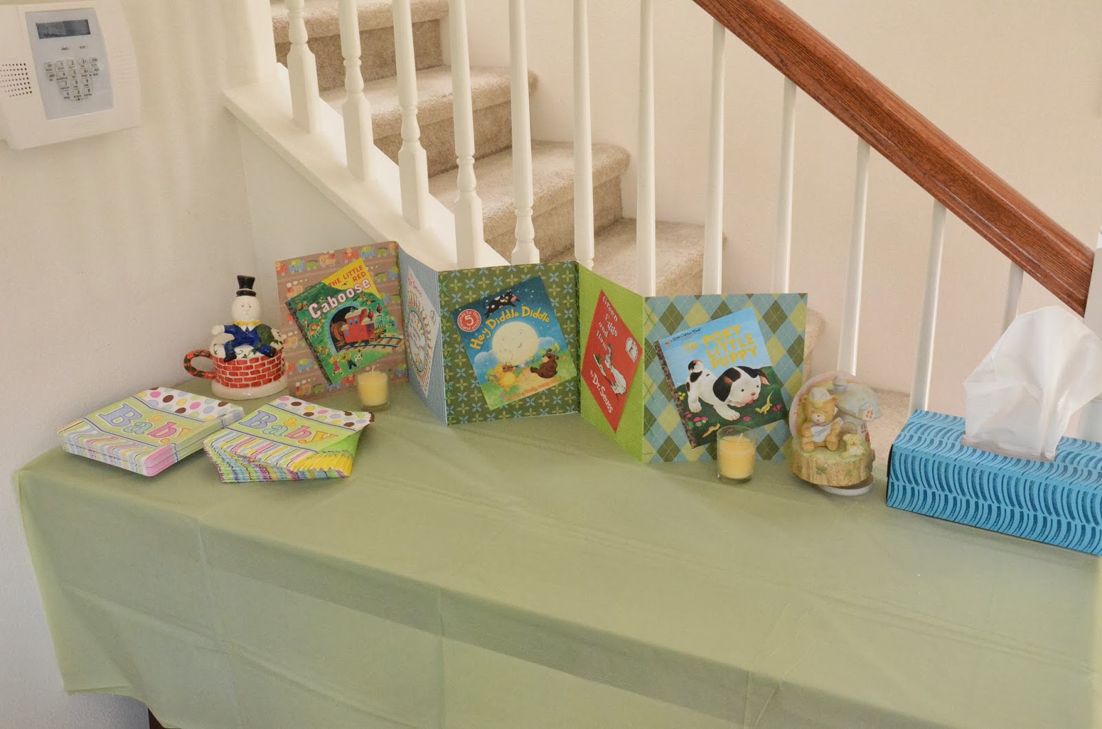 Pitcher Family Adventures: Storybook Table Decoration