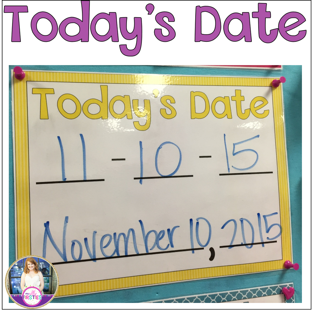 Primary Chalkboard: Calendar Time in our Classroom