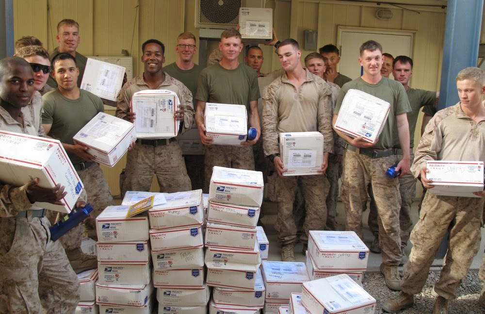 Care Packages For Soldiers U S Soldiers And Marines With Care Packages