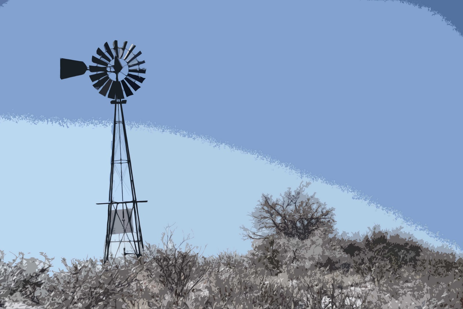 Views from Soledad Canyon: Snow Country