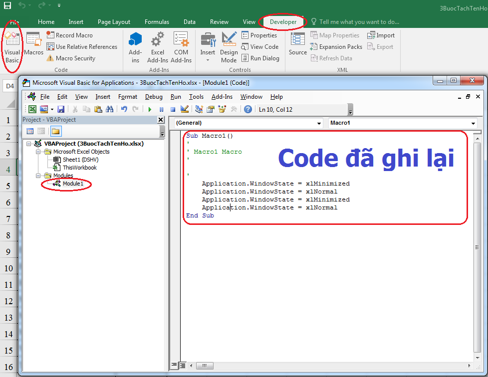 [Lập Trình Excel] Bài 2: Tính năng Record Macro và tạo Add-In trên ...