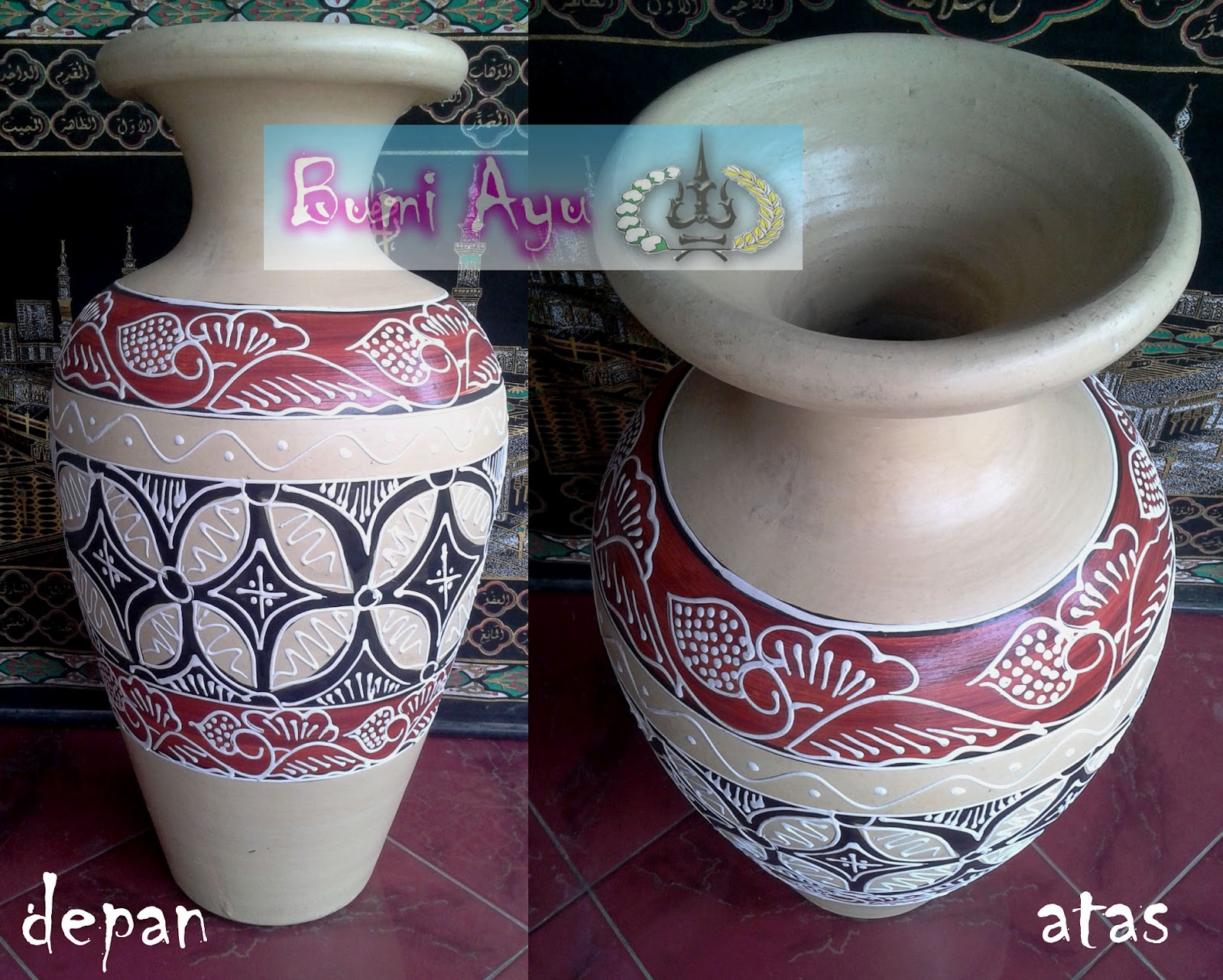 GENTENG DAN GRABAH BOYOLALI: meja dan kursi dari tanah liat