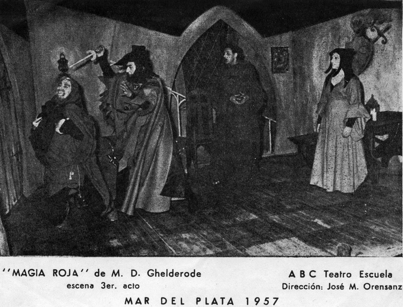 ABC Escuela de Arte Escénico: 1957 Obra: "Magia Roja" de Michael de ...