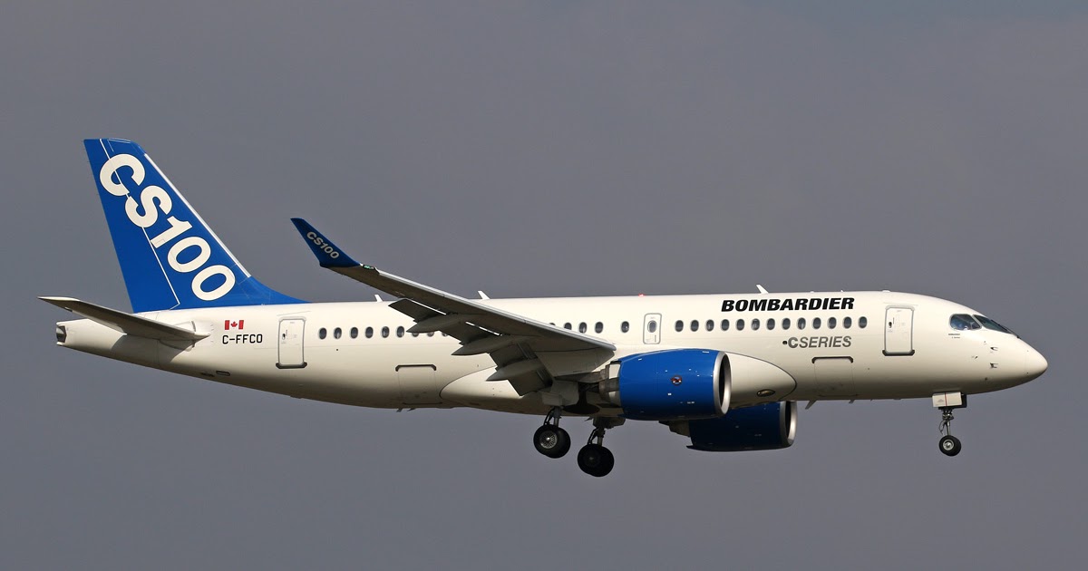 Planes and Trains - Planes 2016: C-FFCO / Bombardier CSeries CS100 / Bombardier