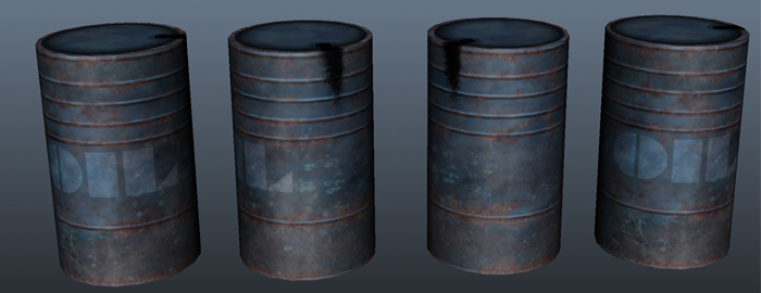 Jasmine English 3D Blog: Oil Barrel Texture