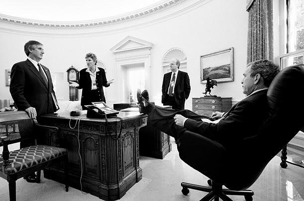 The Tunnel Wall: The President's Oval Office desk