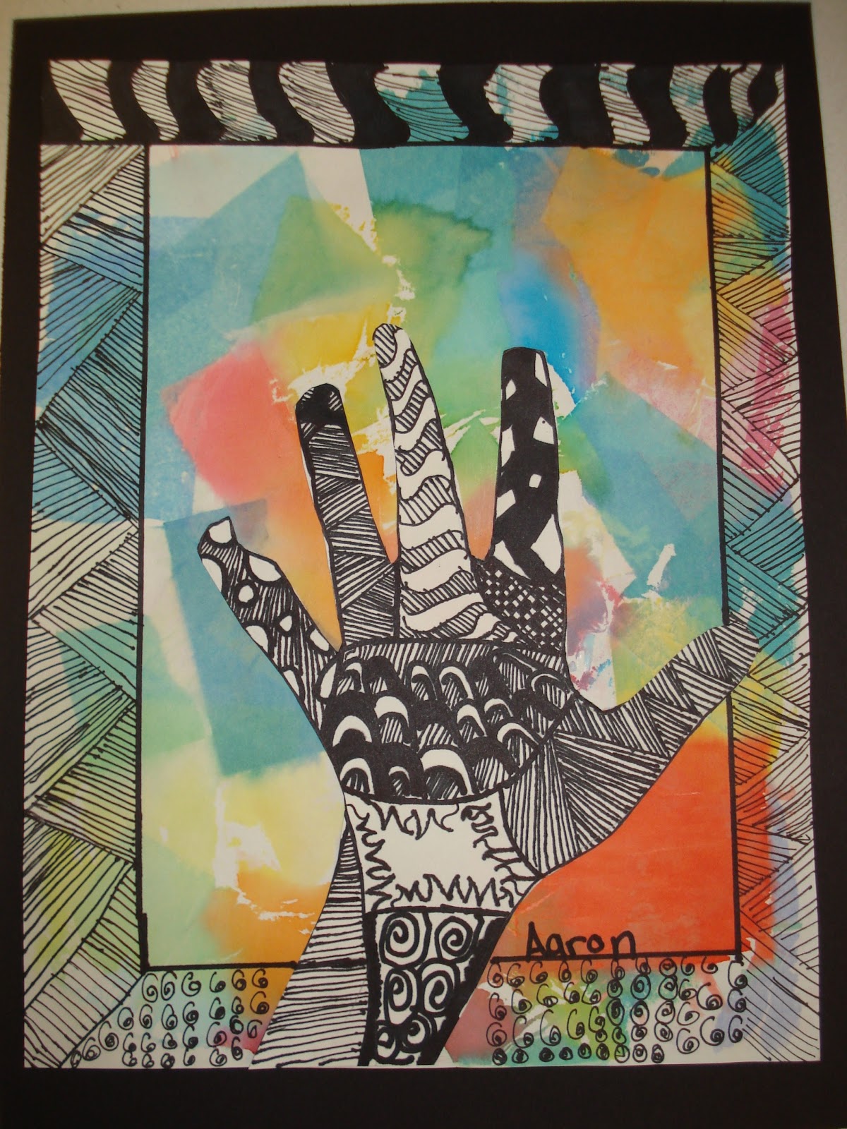 COLOR for EVERYONE: 5th Grade Zentangles