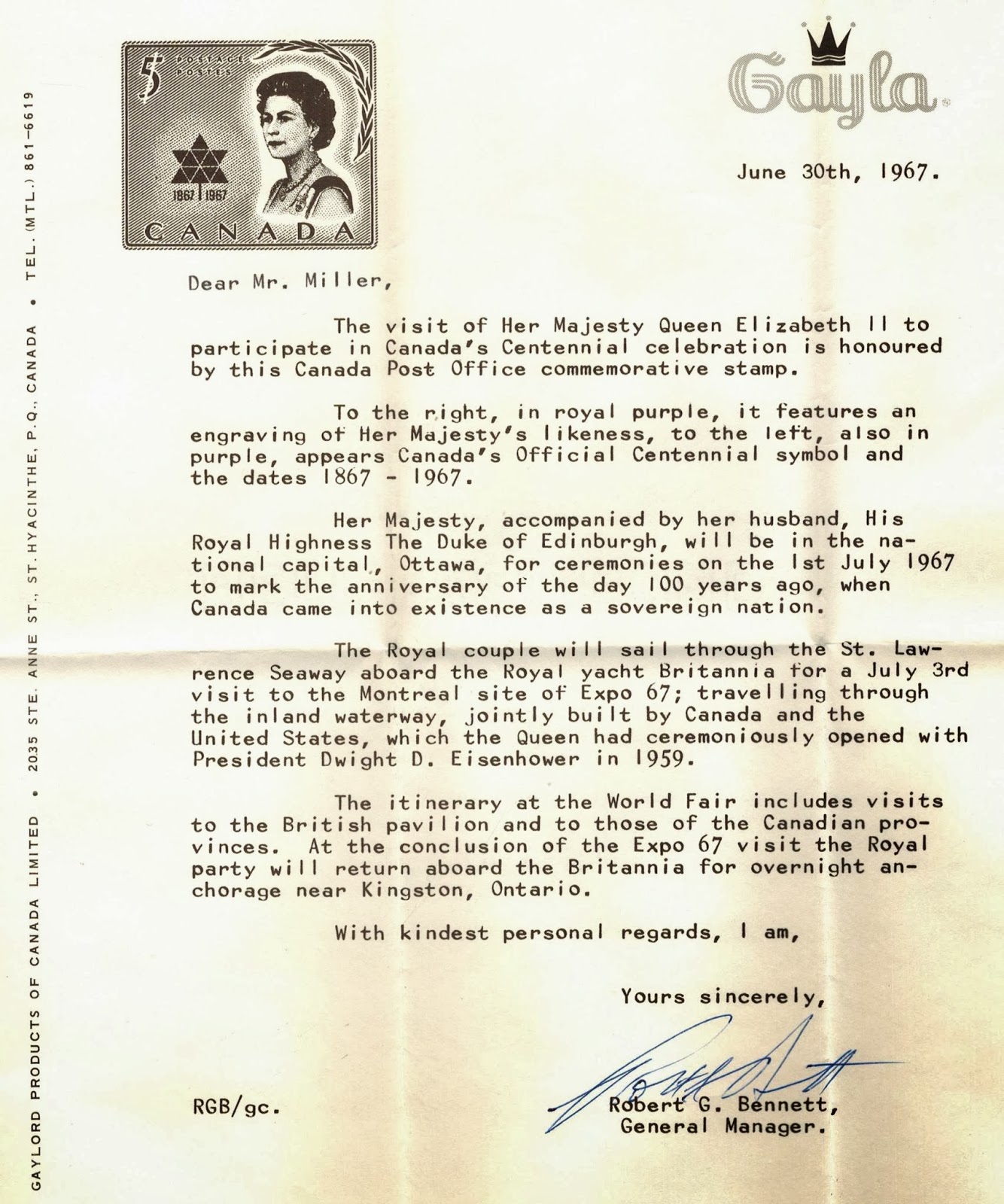 Postal History Corner: Gaylord Products First Day Covers