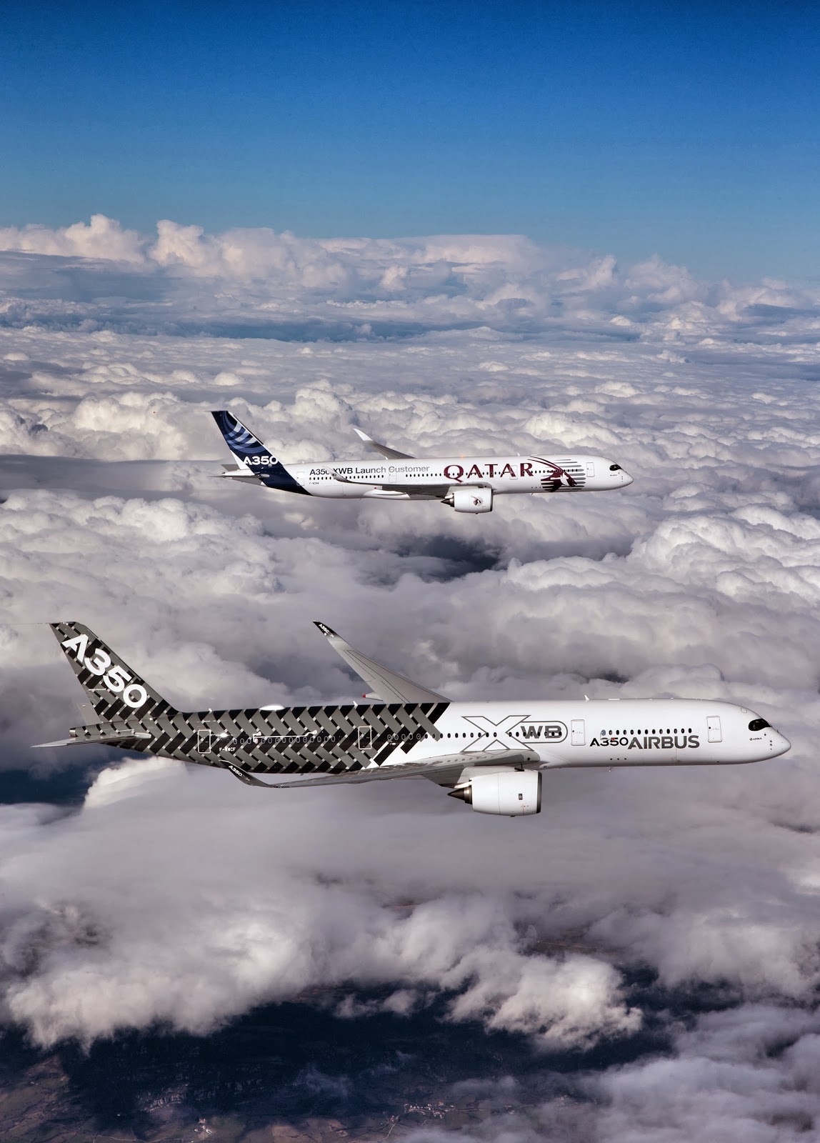 A350 XWB News: Two new A350 flying prototypes airborne on the same day