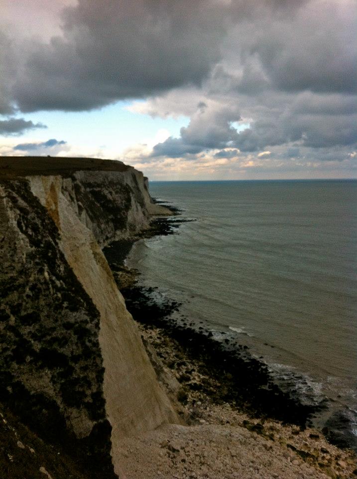 Tea with Jam & Bread: the famed white cliffs, sunrise, snow