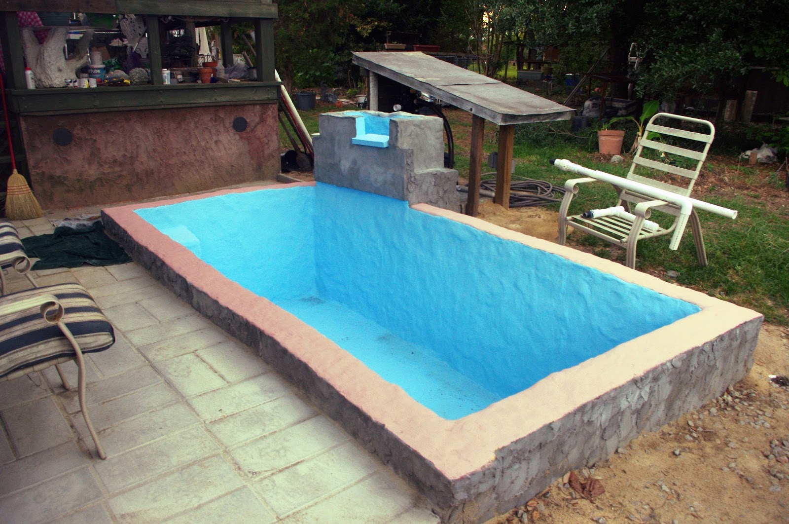 Refurbishing My Homemade Pool 6