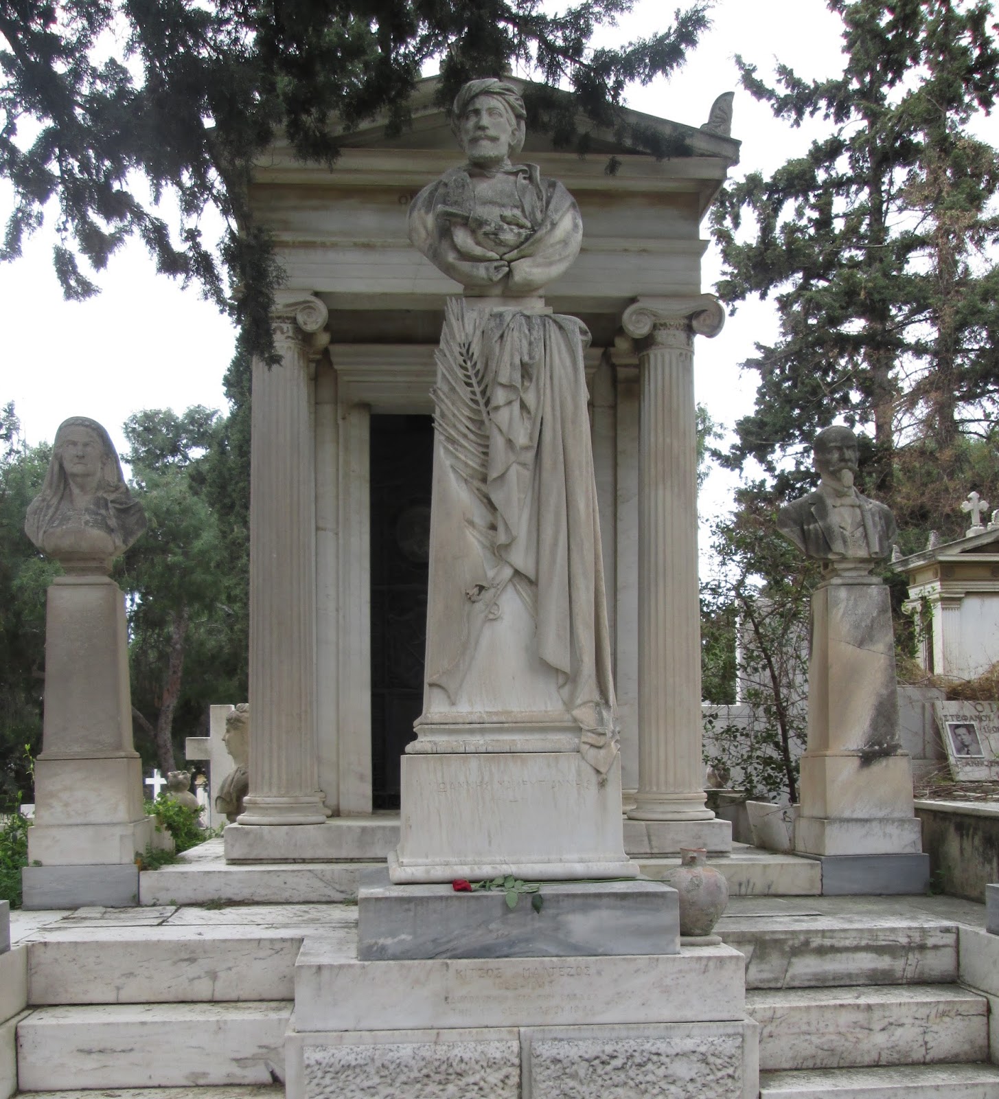 Athens First Cemetery in English: Ancient Greece in the Cemetery