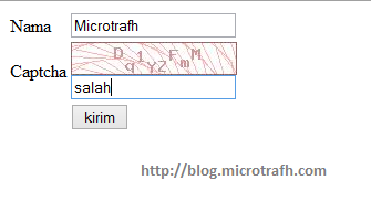 Tutorial Membuat Captcha di CodeIgniter - Microtrafh Tutorial dan Sharing