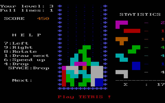 Retrospektif #1 : Tetris