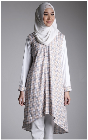Inilah 10 Model Tunik Muslimah Modern Bergaya Casual