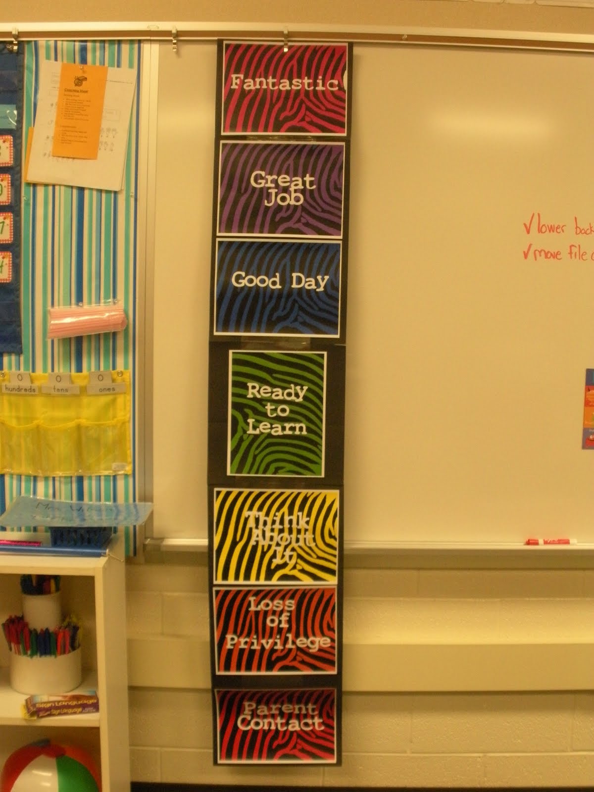 Learning in Progress...: Goodbye Flip Chart and Hellooo Clip Chart!