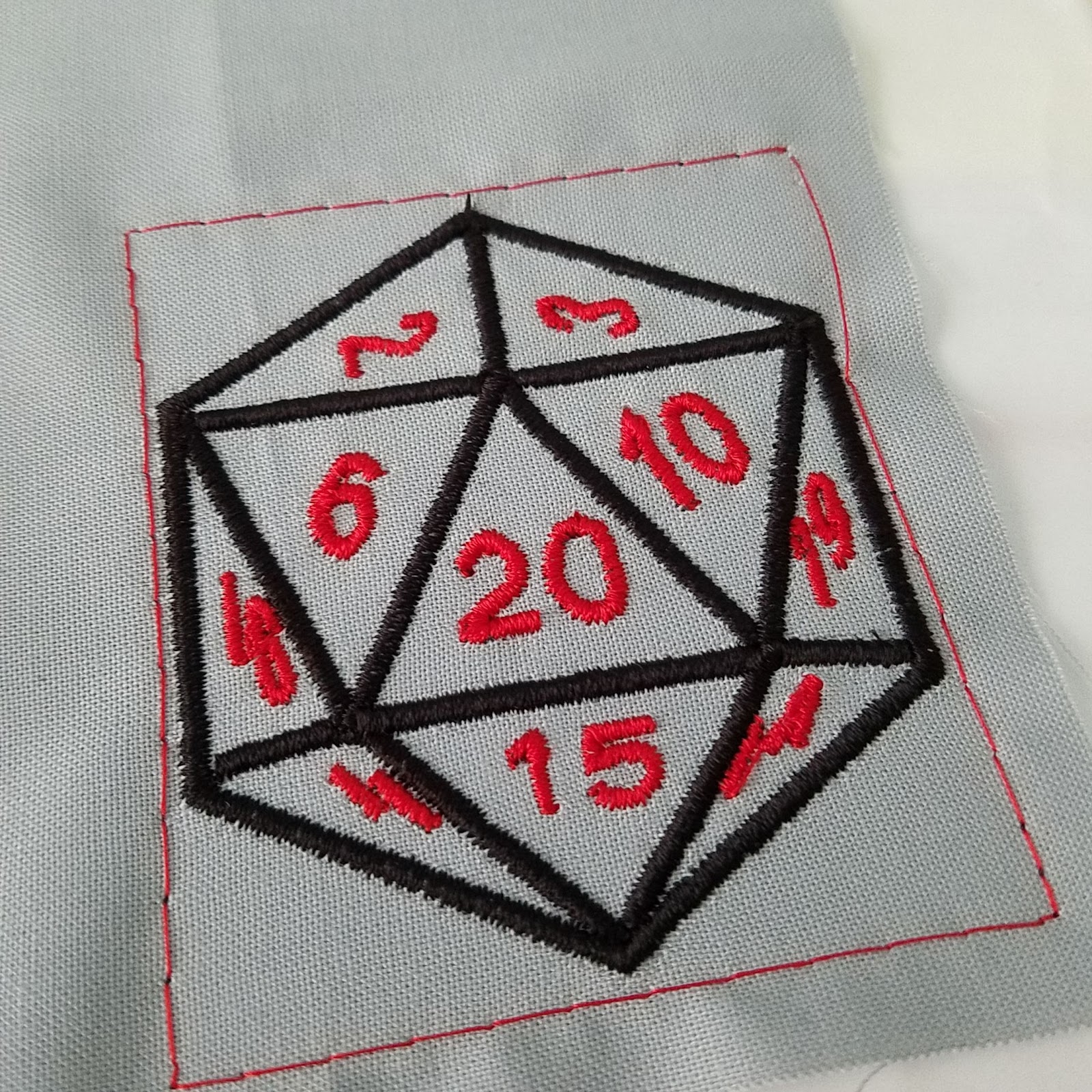 Becca's Crazy Projects: Embroidery Design - D20