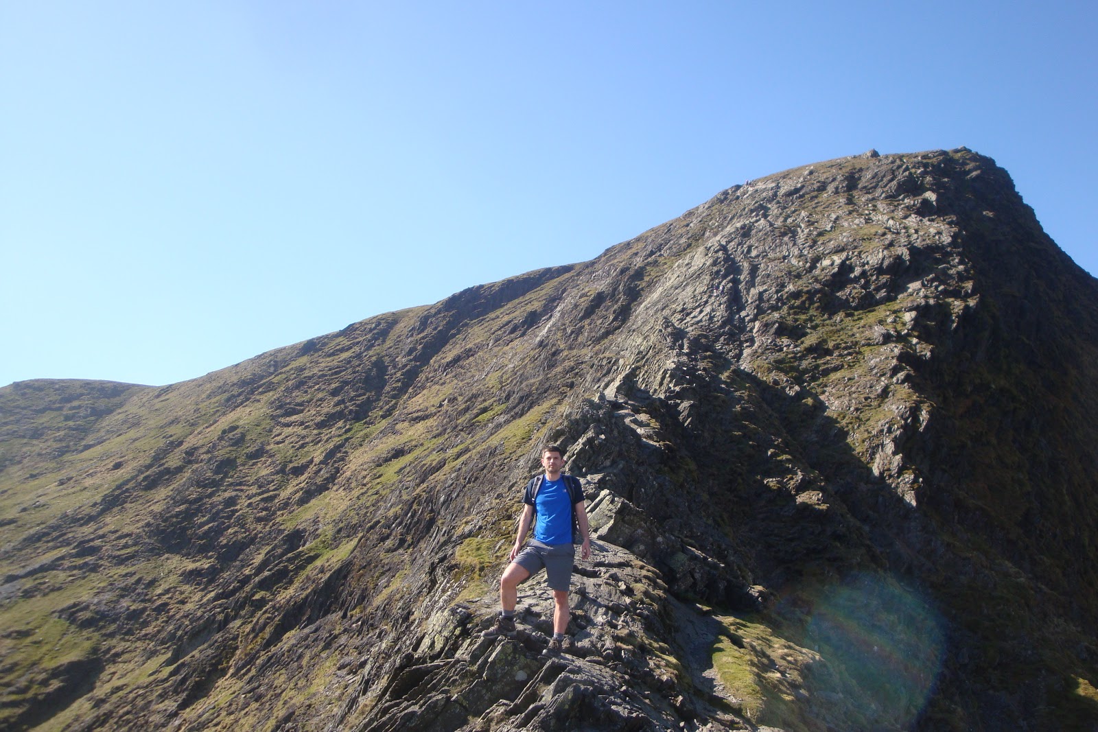 Blencathra via Sharp Edge Walk with route map & photos - one of the ...