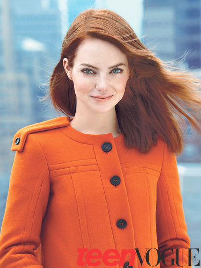 Smartologie: Emma Stone Covers Teen Vogue September 2011