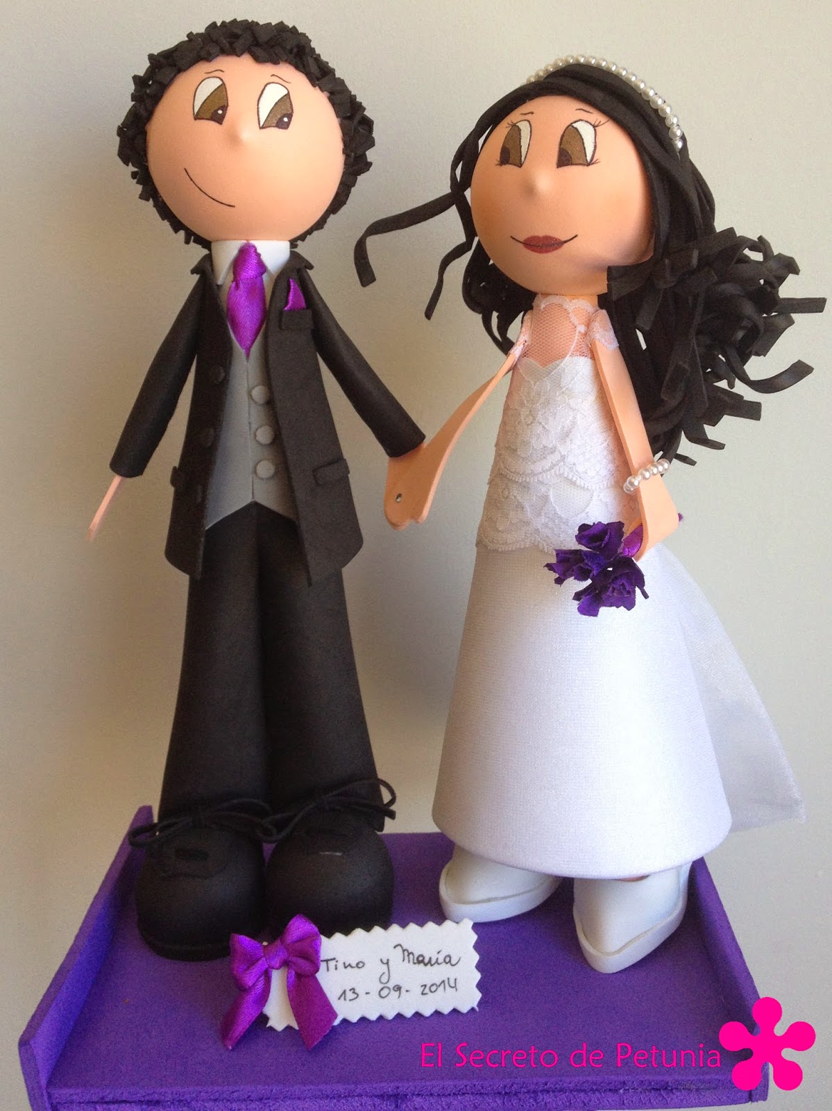 Fofuchos Novios personalizados | El Secreto de Petunia