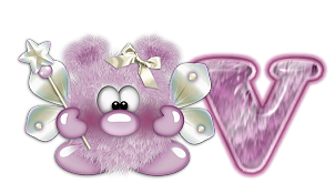 Alfabeto cosita linda en violeta. - Oh my Alfabetos!