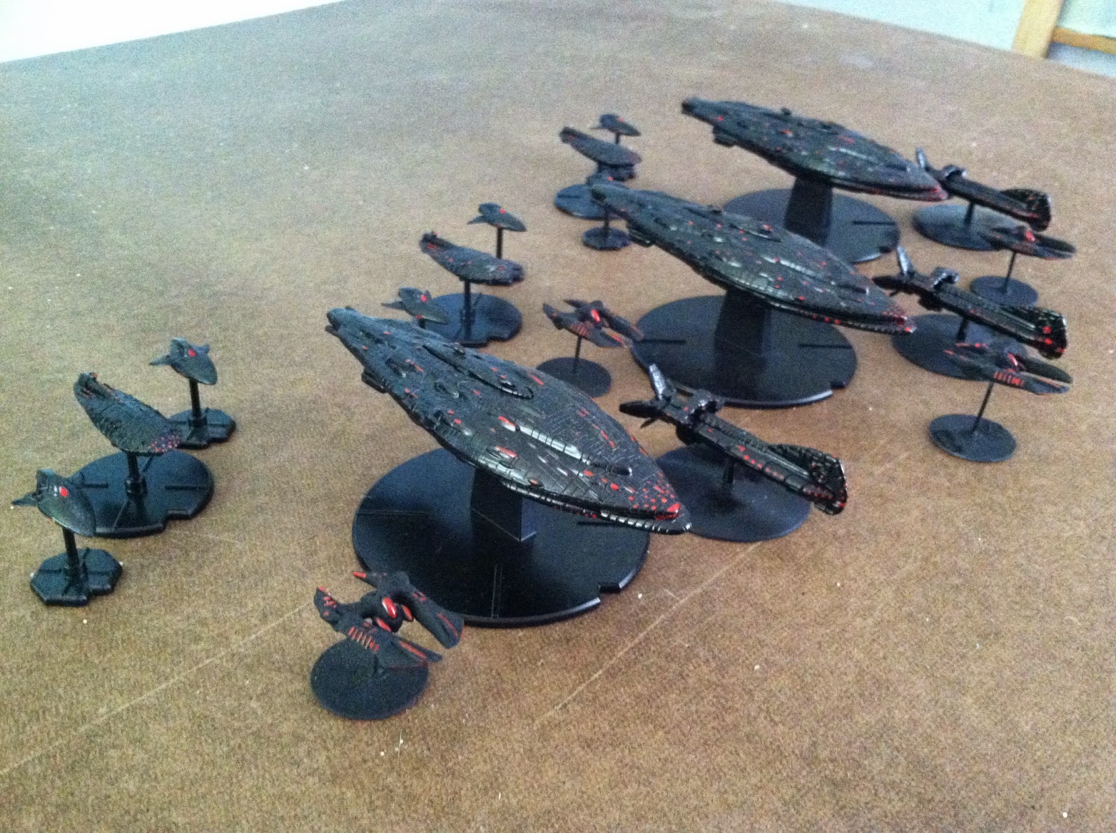 The WarPig: Full Thrust: Ghost Fleet ships of the line