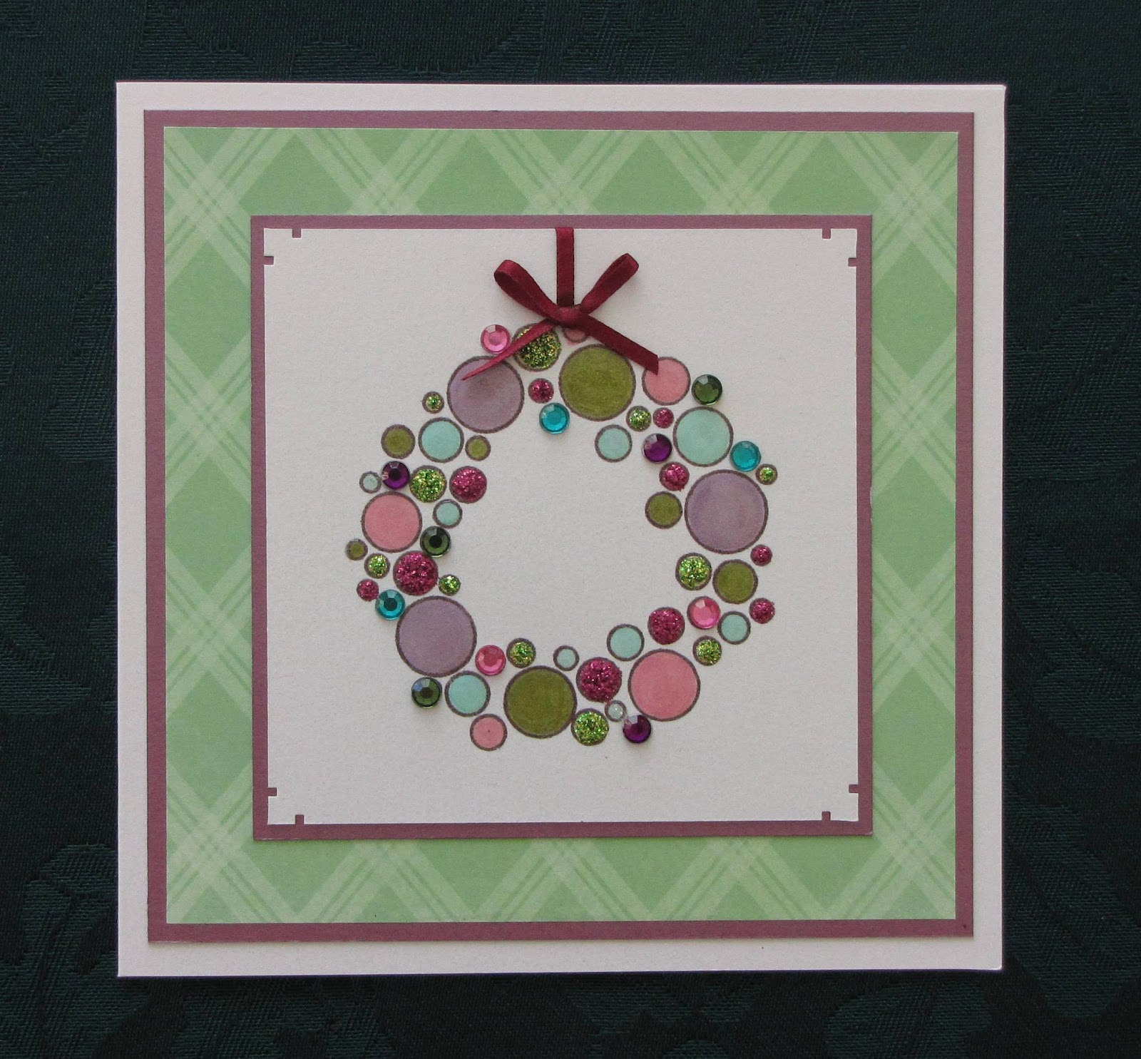 Handmade by Kath: Christmas Wreath