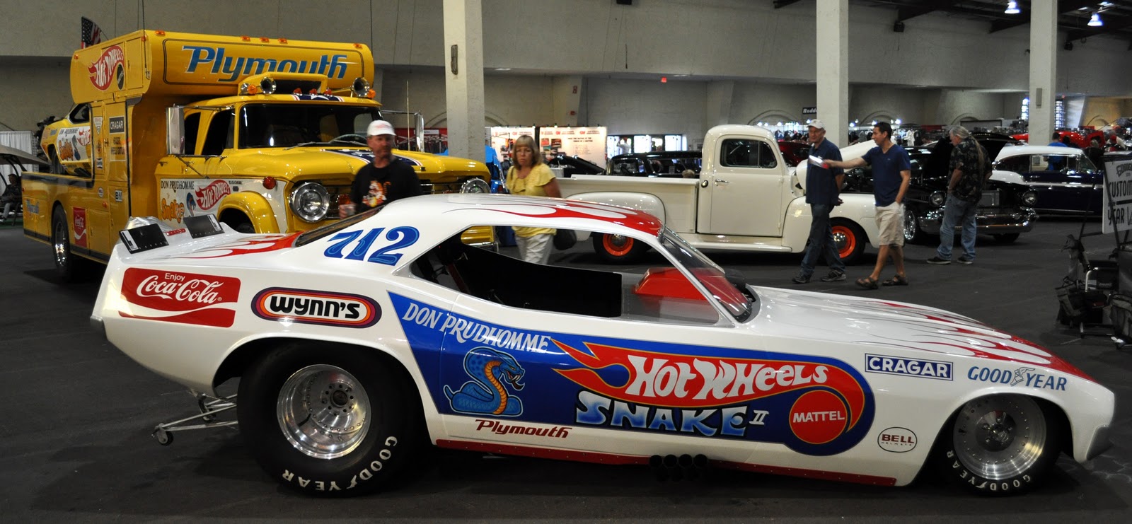 Just A Car Guy: Don Prudhomme has found and restored both of the Snake ...