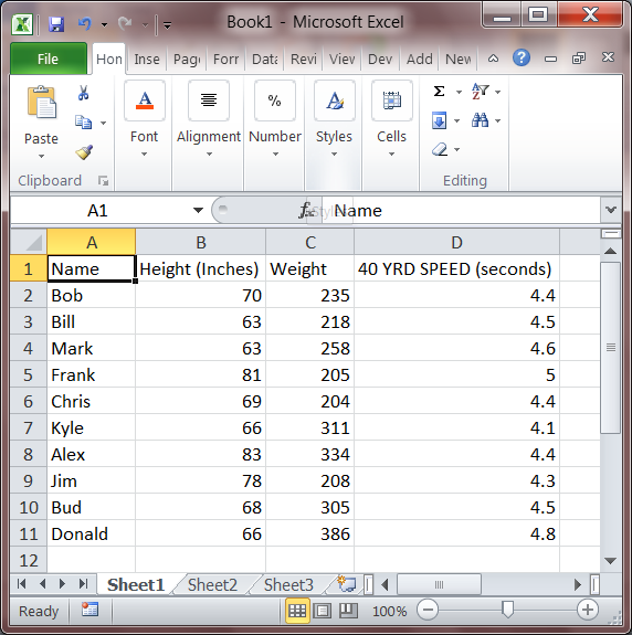 Simple Math And Excel Tips How To Quickly Create Tables In Excel 2010
