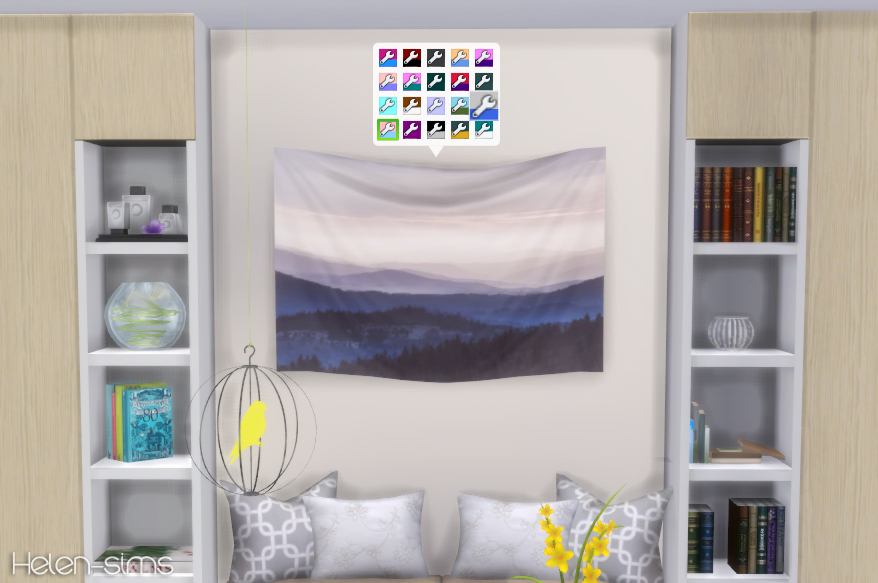 Helen-sims: TS4 Wall Tapestry