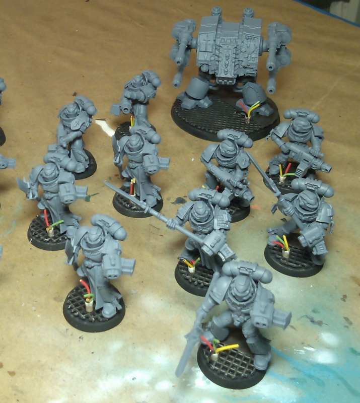 How to Lose at 40k: Grey Knight bases completed