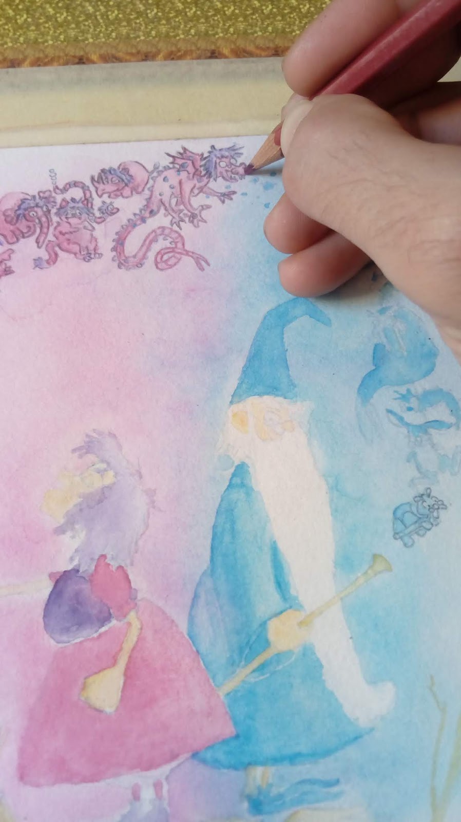 Xavier Miró Inglés Il.lustracions: Fan Art: Duel de Màgia/Duelo de ...