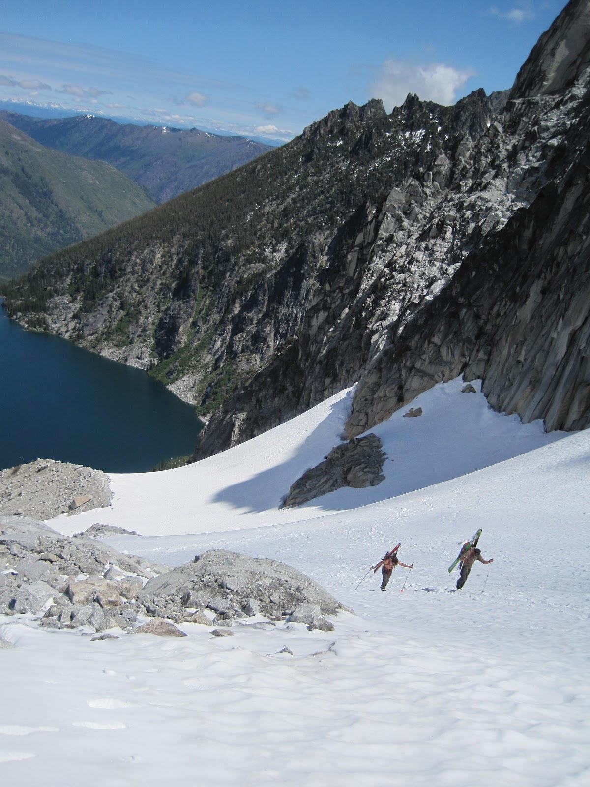 Skier Boyz: Colchuck Glacier