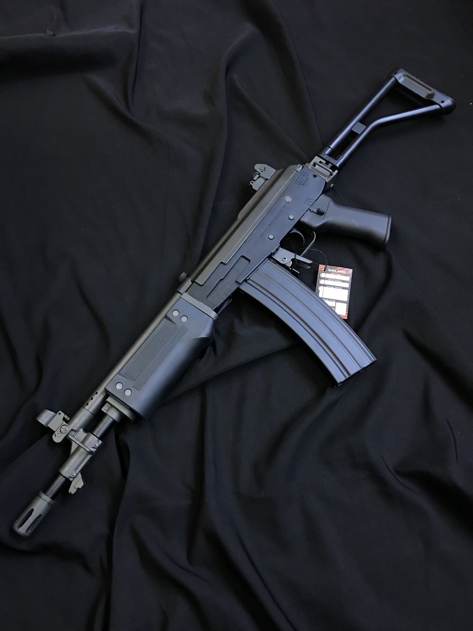 BB GUN: GALIL SAR FULL METAL AIRSOFT AEG GUN
