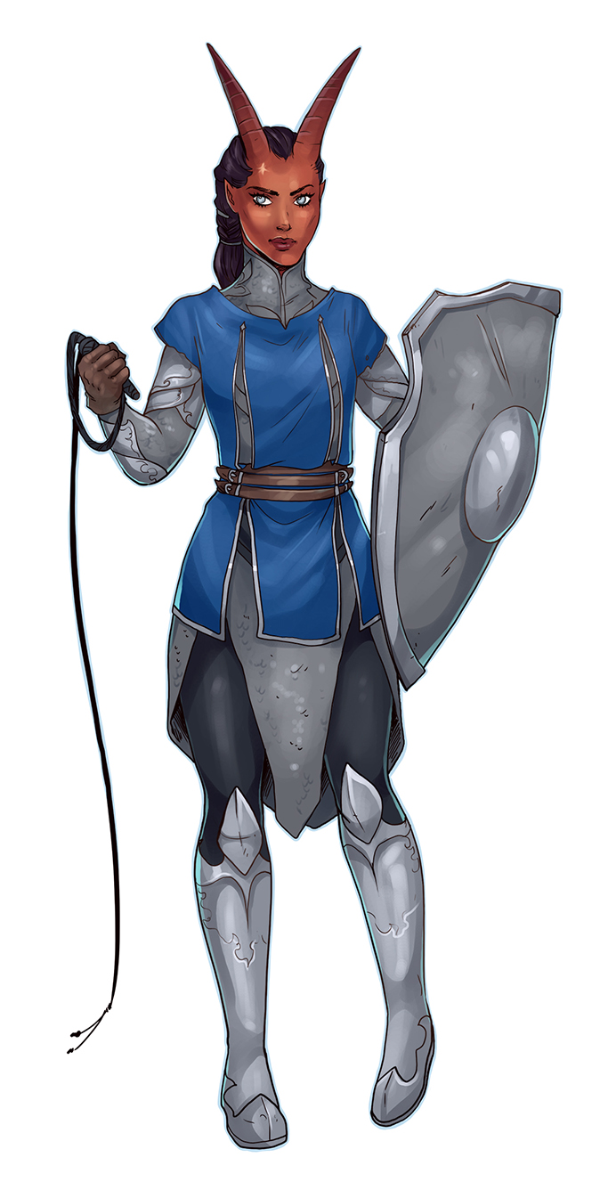 Snake's Venom: Aisha Yethtai Tiefling Battlemaster