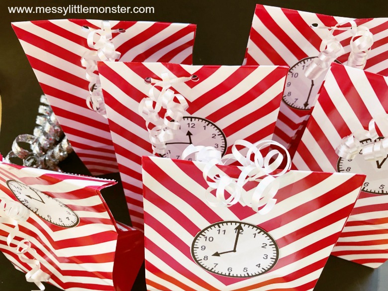 New Years Eve Countdown for Kids - Countdown Bags - Messy Little Monster