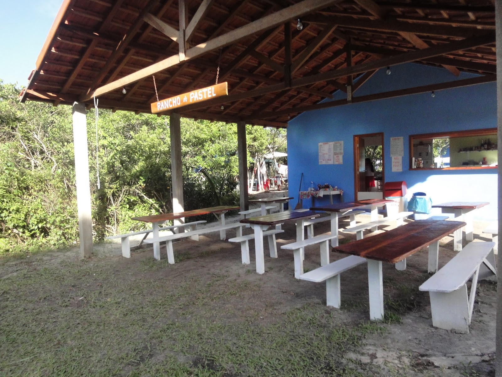 Pousada Dona Tereza Ilha do Cardoso Marujá: RANCHO DO PASTEL