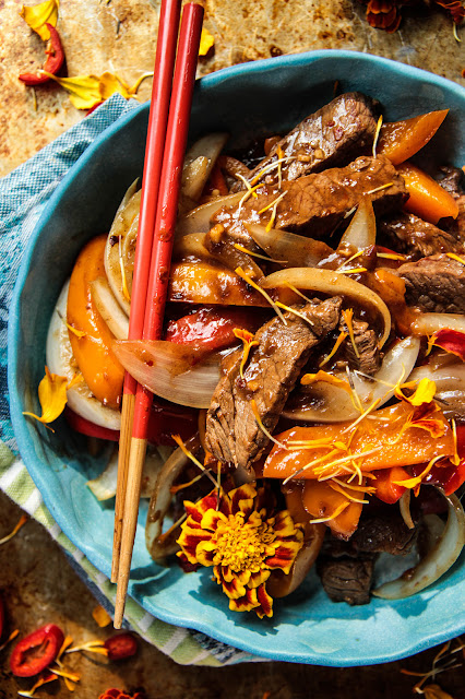 Chinese 5 Spice Beef & Pepper Stir Fry