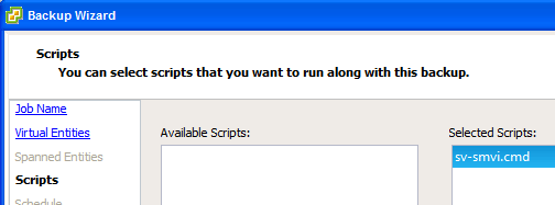 NetApp VSC 4.1 for VMware: SnapVault with SMVI Backups