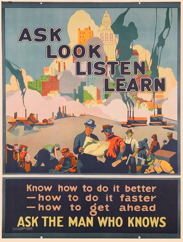 15 Motivational Workplace Posters From 1920s-30s America