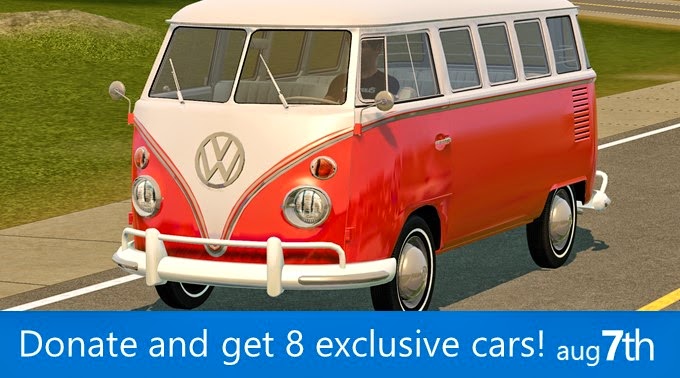 My Sims 3 Blog: 1962 Volkswagen Samba Bus by Craftsle
