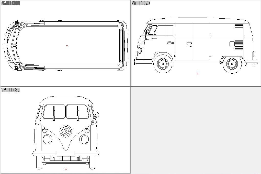 MISCELLANEOUS DATA STORAGE 2 for CAD Drawings: [JWS/DWG] VolksWagen T1