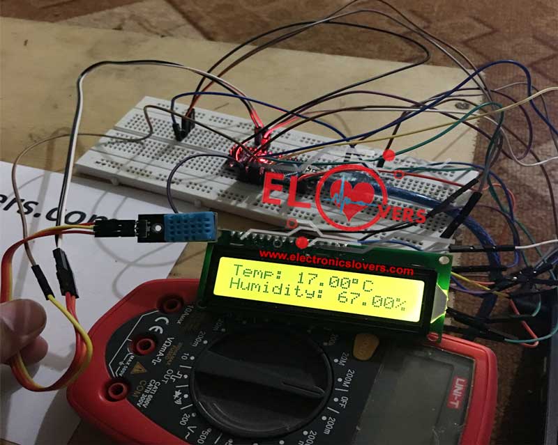 Interfacing of DHT11 Temperature and Humidity Sensor with Arduino Nano Interfacing of DHT11 Temperature and Humidity Sensor with Arduino Nano